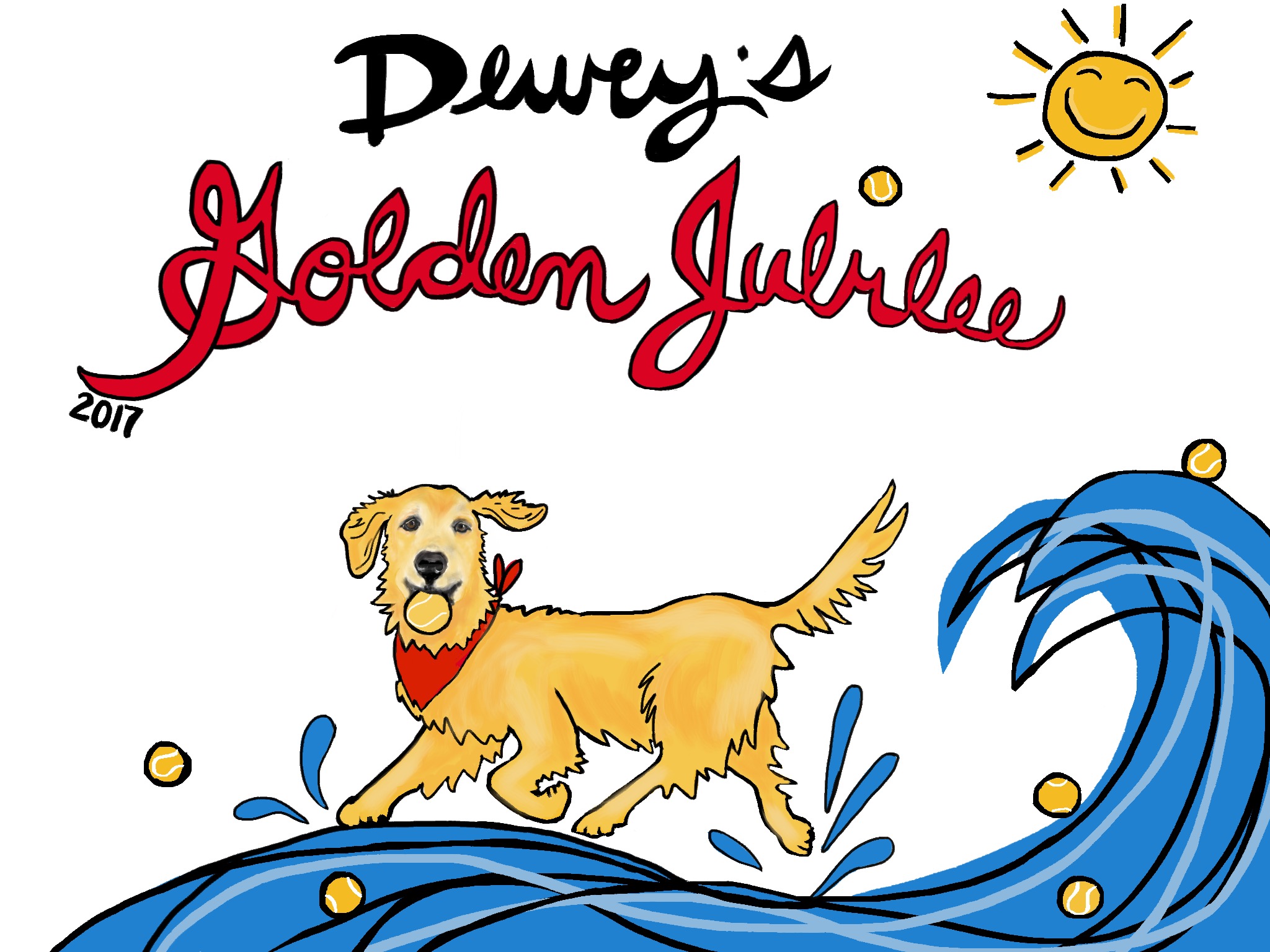 Logos thru the years | Deweys Golden Jubilee